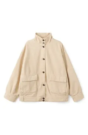 Mango Eugenie Denim Jacket - Vanilla