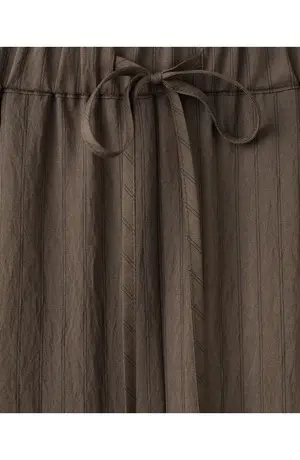 Mango Tatou Drawstring Pants - Brown