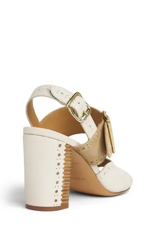 THE OFFICE OF US Ms. Nellie Slingback Sandal - Biscotti