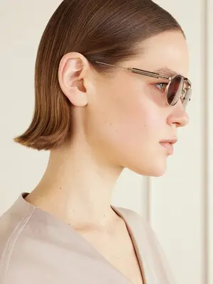 Brunello Cucinelli Aviator-style Sunglasses