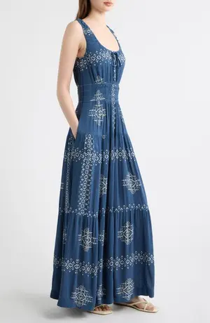 Pendleton Brooklyn Sleeveless Maxi Dress