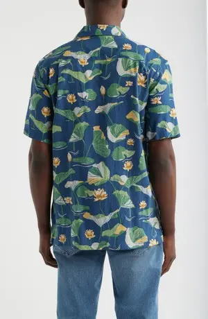 Pendleton Floral Cotton Camp Shirt