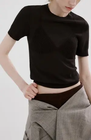 Mango Slim Fit Knitwear For Women
