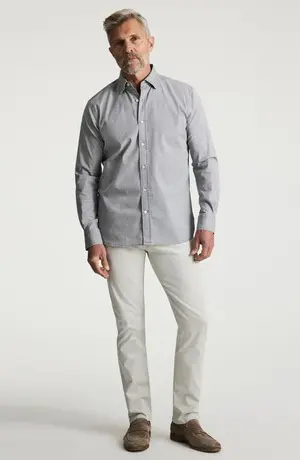 34 Heritage Denim Button-up Shirt - Grey Indigo