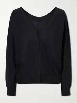Arch4 Marisol Cashmere Cardigan - Black