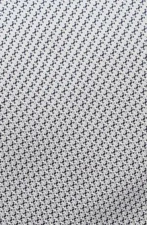 Canali Silk Medallion Tie - Light Grey