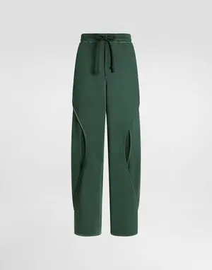 Dolce & Gabbana Treated Jersey Trousers