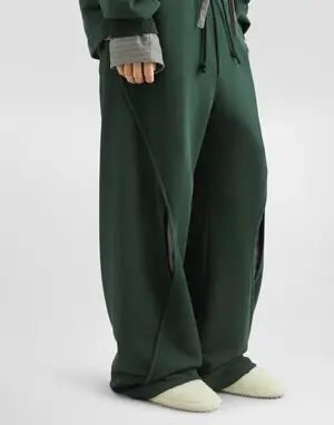 Dolce & Gabbana Treated Jersey Trousers