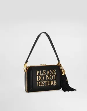 Dolce & Gabbana Dolce Box Satin And Laminated Ayers Handbag