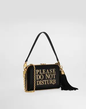 Dolce & Gabbana Dolce Box Satin And Laminated Ayers Handbag