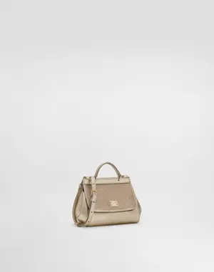 Dolce & Gabbana Sicily Handbag With Rhinestones - Multicolor