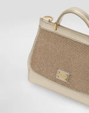 Dolce & Gabbana Sicily Handbag With Rhinestones - Multicolor