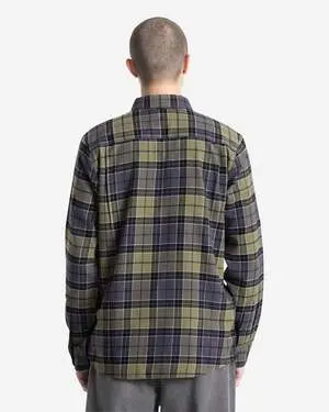 Volcom Levelstone Long Sleeve Shirt - Dark Olive