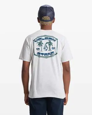 Volcom Fed Up Short Sleeve Tee - Stone Heather