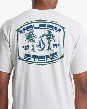 Volcom Fed Up Short Sleeve Tee - Stone Heather