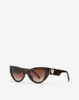 Dolce & Gabbana Devotion Sunglasses - Brown