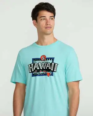 Volcom Highway Short Sleeve Tee - Poolside