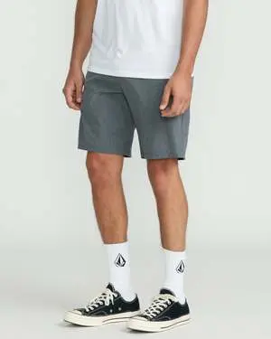 Volcom Joythriller 19 Hybrid Shorts - Dark Slate