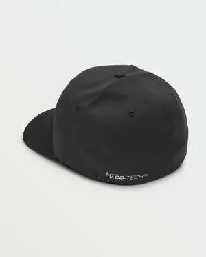 Volcom Stone Tech Flexfit Delta Cap - Black