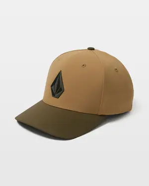 Volcom Stone Tech Flexfit Delta Cap - Khaki