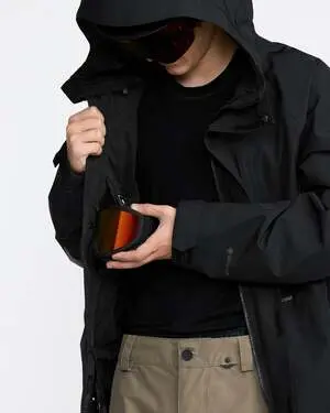 Volcom Insulated Gore-tex Jacket - Black