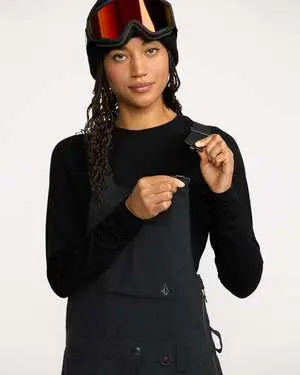 Volcom Stretch Gore-tex Bib Overall - Black