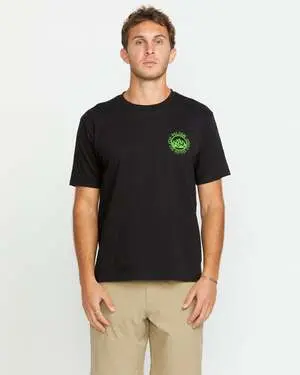 Volcom Keep Rockies Stoned Short Sleeve Tee - Black