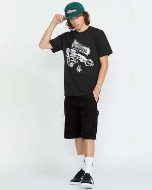 Volcom Denim Shorts - Black