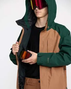 Volcom Dua Gore-tex Jacket - Terra Brown