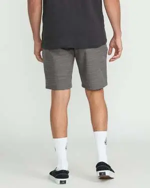 Volcom Slub Frickin Cross Shred 20 Hybrid Shorts - Pewter