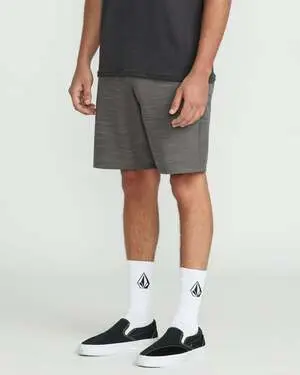 Volcom Slub Frickin Cross Shred 20 Hybrid Shorts - Pewter