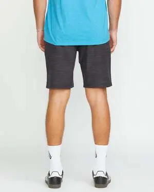 Volcom Slub Frickin Cross Shred Hybrid Short - Black