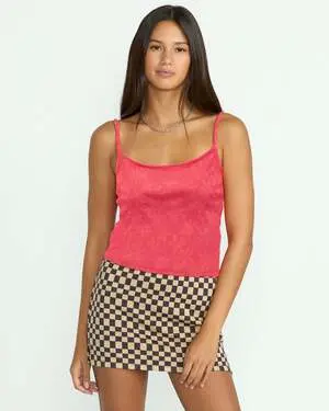 Volcom Floral Jacquard Tank