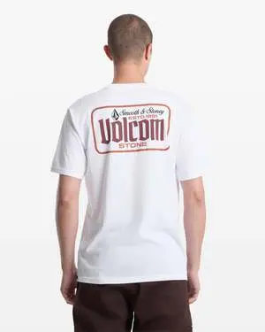Volcom Single Barrel Pocket Short Sleeve Tee - White