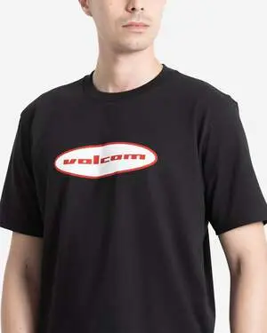 Volcom Quone Short Sleeve Tee - Black