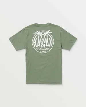 Volcom Holoholo Short Sleeve Tee - Light Olive