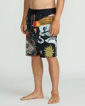 Volcom Featured Artist Seth Conboy Mod Board Shorts