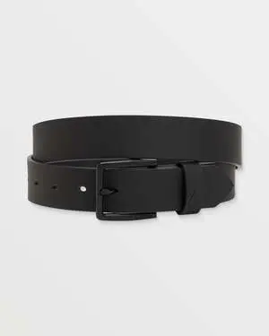 Volcom Flat Bar Pu Belt - Black
