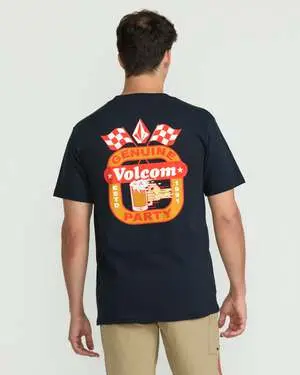 Volcom Fifth Gear Short Sleeve Tee - Navy