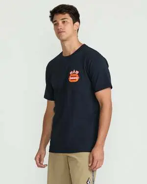 Volcom Fifth Gear Short Sleeve Tee - Navy