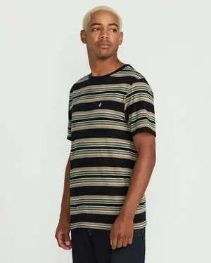Volcom Parotic Crew Short Sleeve Tee - Black