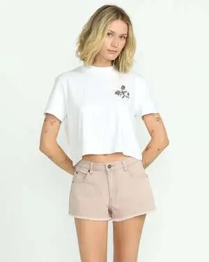 Volcom 1991 D Denim Shorts - Stone