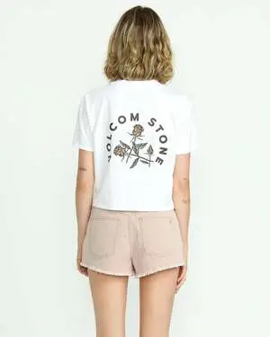Volcom 1991 D Denim Shorts - Stone