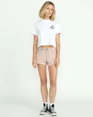 Volcom 1991 D Denim Shorts - Stone