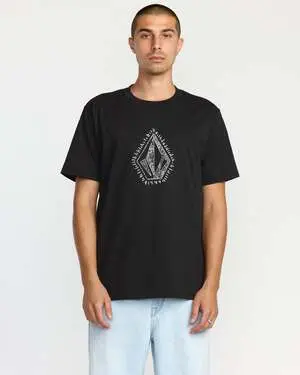 Volcom Stone Lore Short Sleeve Tee - Black