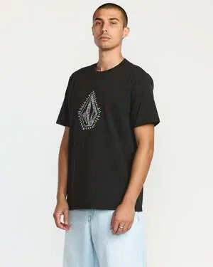 Volcom Stone Lore Short Sleeve Tee - Black