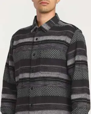 Volcom Confuzzled Long Sleeve Shirt - Black