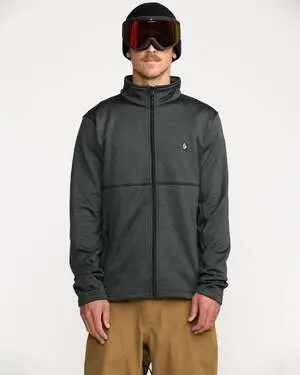 Volcom Snowbound Fleece Full Zip - Black