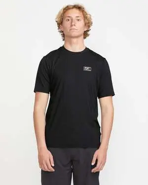 Volcom Modstone Loose Short Sleeve Thrashguard - Black