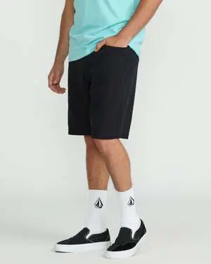 Volcom Vs91 Elastic Waist Shorts